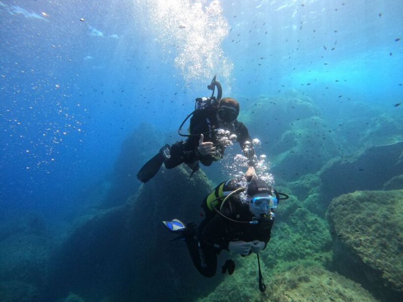 Villasimius: Scuba Dive in Capo Carbona without Certificate - Key Points