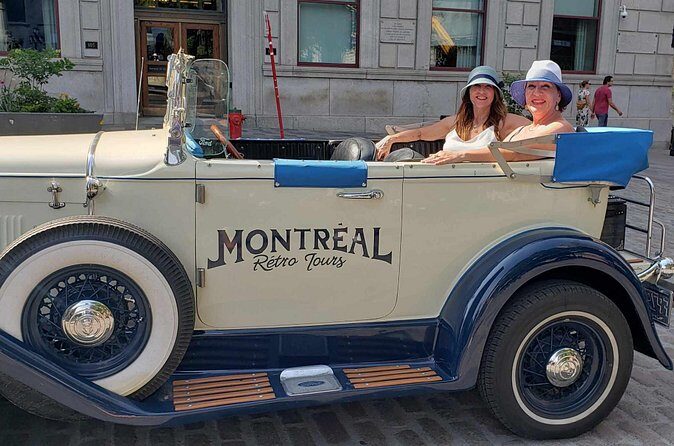 Vintage 1930 convertible! Old Montreal Tour-Private Guide -70 min - The Sum Up: Why Choose This Vintage Convertible Tour?