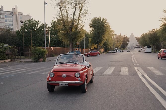 Vintage Fiat 500 Cabriolet: Romes Highlight Private Tour - Iconic Landmarks on Your Route