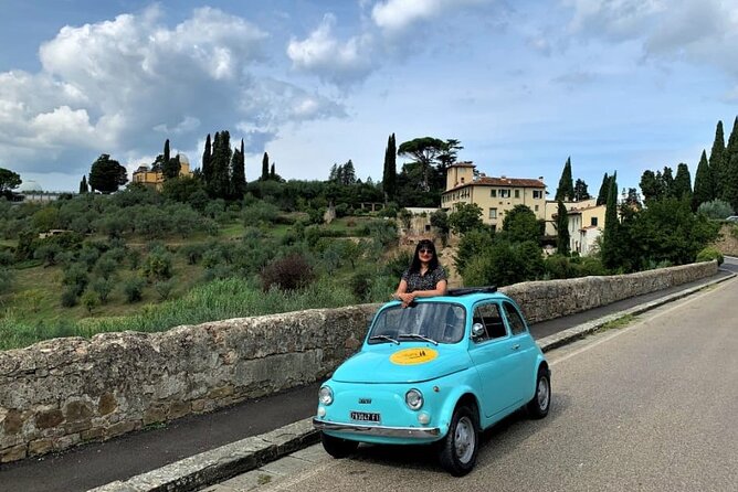 Vintage Fiat 500 Chianti Classico Wine Tour and Tuscan Lunch - Family-Run Farm and Winery Visit