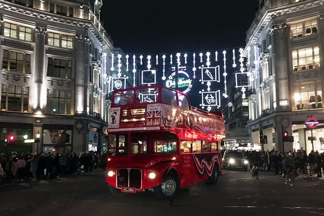 Vintage Top Deck London Christmas Lights Tour - Introducing the Vintage Top Deck London Christmas Lights Tour