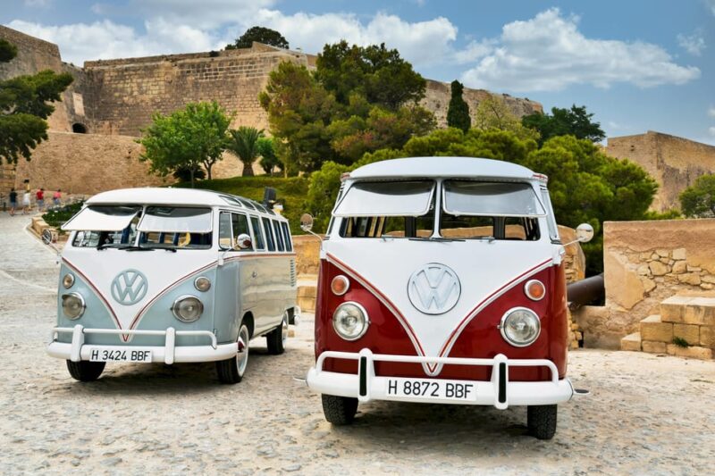 Vintage Tour around Alicante in genuine Kombi T1 vans - Key Points