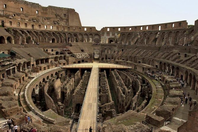 VIP Colosseum, Forum & Palatine Hill optional Arena Floor Tour - FAQ