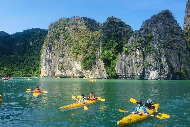 VIP Ha Long Bay 6 hour FUJI cruise with latest luxury cruise ship + limousine + highway + dinner for Japanese only - The Sum Up