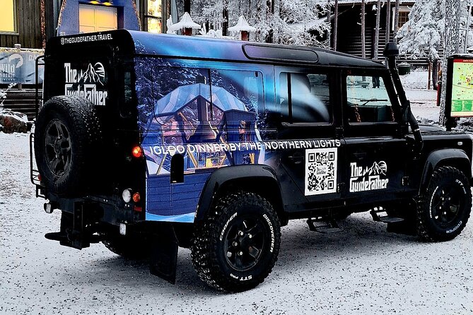 VIP Ice Fishing ICEBREAKER Lunch in Glass Igloo - Private Transportation and Warm Attire