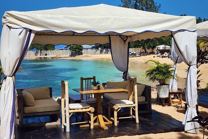 VIP Oceanfront Cabana at Bamboo Beach Club in Ocho Rios - The Sum Up