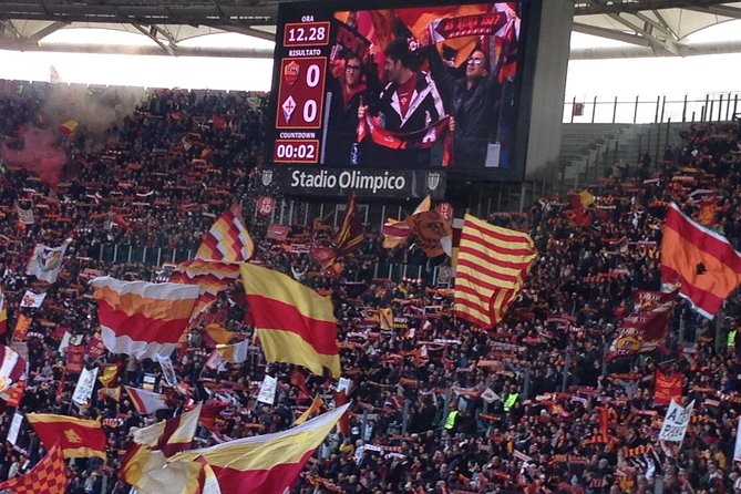 VIP Tickets and Seats to as ROMA Game With Gourmet Buffet and Open Bar - Game Day Itinerary