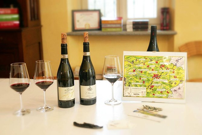 Visit among vineyards and wine cellar with wine tasting in Nizza Monferrato - Key Points