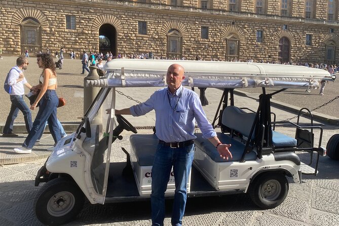 Visit Florence in Golf Car With Fiorentine Tuorist Guide - Key Points