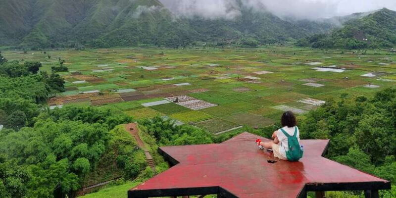 Visit Lombok Sasak Tribe Village, Waterfall And Selong Hill - Scenic Panoramas from Selong Hills