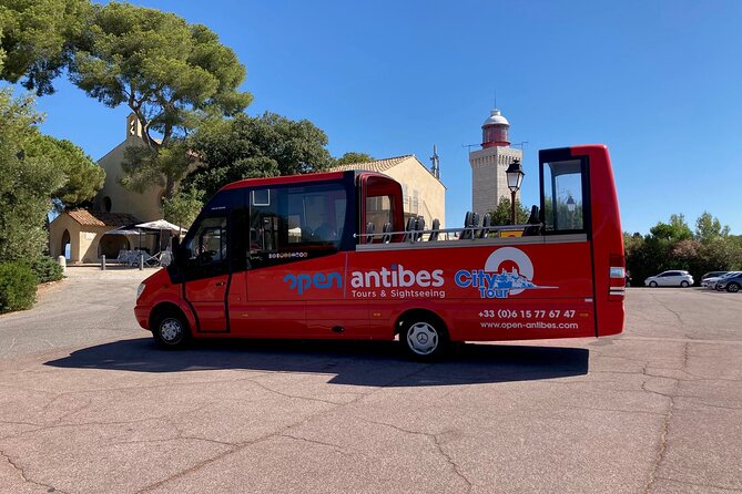 Visit of Antibes Juan-Les-Pins by convertible bus - Key Points