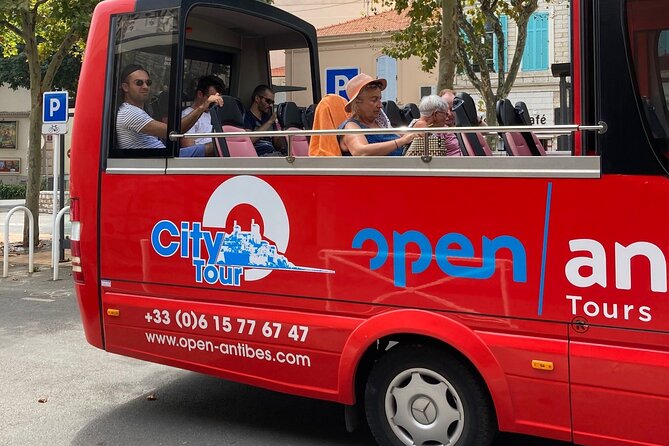 Visit of Antibes Juan-Les-Pins by convertible bus - What’s Included and What’s Not