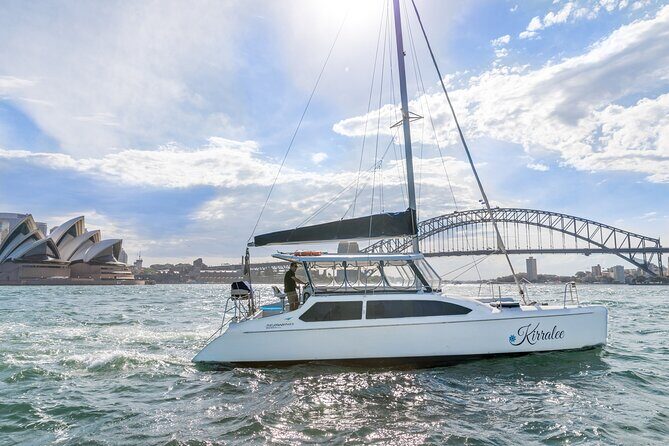 Vivid 90-Minute Sydney Harbour Catamaran Cruise with BYO Drinks - Key Points