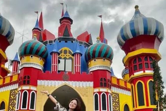 Volcano and Domas Crater of Hot Stony Bubble from Jakarta Lunch - Key Points