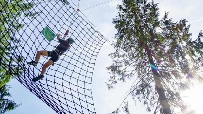 Voss High Rope & Zipline Park - Key Points