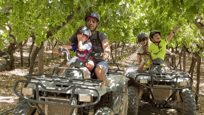 Vrede en Lust Wine Estate: 30m Quad Bike Trail - Key Points