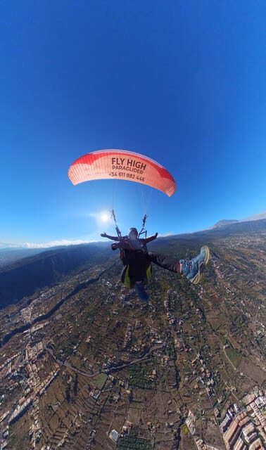 Vuelo Parapente Tenerife Teide (2200 metros) - The Value of the Experience
