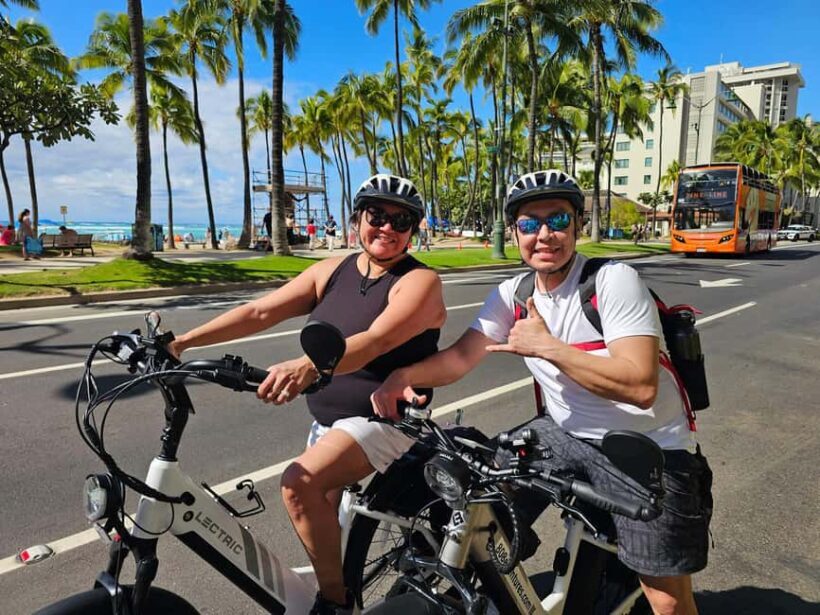 Waikiki: Guided E-Bike Tour with Local History & Ocean Views - Riding Through History and Relaxing at the Beach