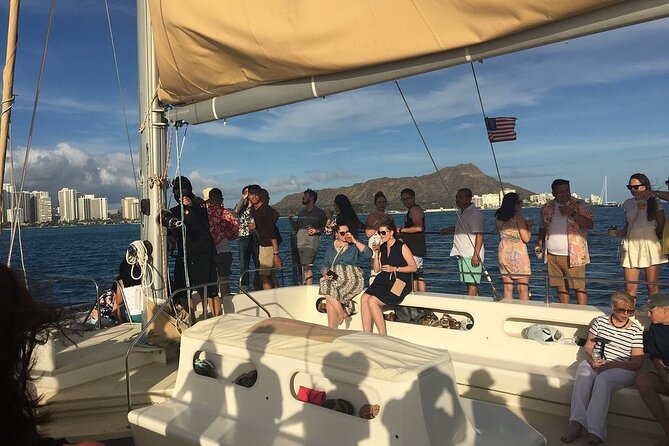 Waikiki Sunset Cocktail Sail with Open Bar - Highlights from Reviews