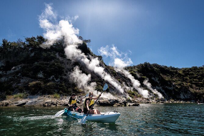 Waimangu Valley Walk and Steaming Cliffs Kayak Tour - Key Points