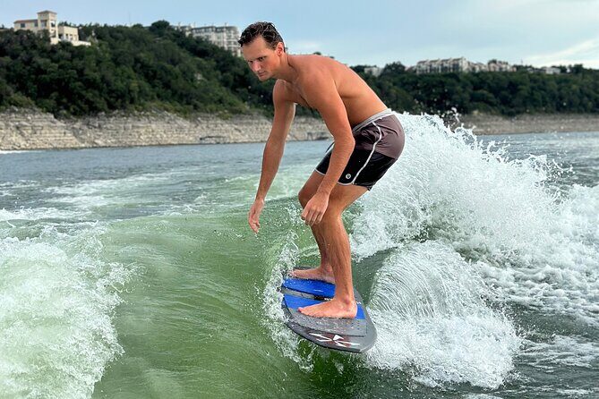 Wakesurf Boat Rental  Surf, Ski, Wakeboard & Tube on Lake Austin - Wakesurf Boat Rental on Lake Austin: An Authentic Watersports Experience