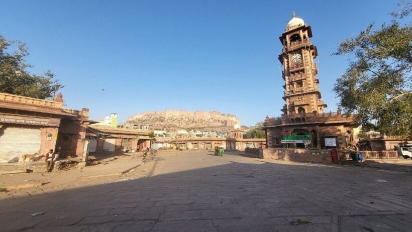 walk to bluecity heritage tour - Lakeside Serenity: Ranisar and Padamsar Lakes