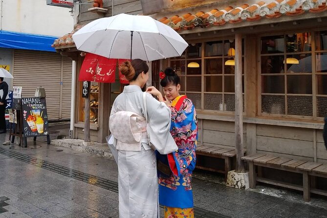 Walking Around the Town With Kimono You Can Choose Your Favorite Kimono From [Okinawa Traditional Costume Kimono / Kimono / Yukata] Hair Set & Point Makeup & Dressing & Rental Fee All - Kimono Options and Inclusions