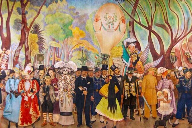 Walking Tour - Impressive murals in Historical Center of Mexico City - Discover Mexico City’s Murals in a Guided Walking Tour