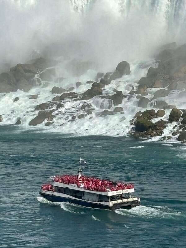 Walking Tour of Niagara Falls Canada and Hornblower Boat - The Sum Up