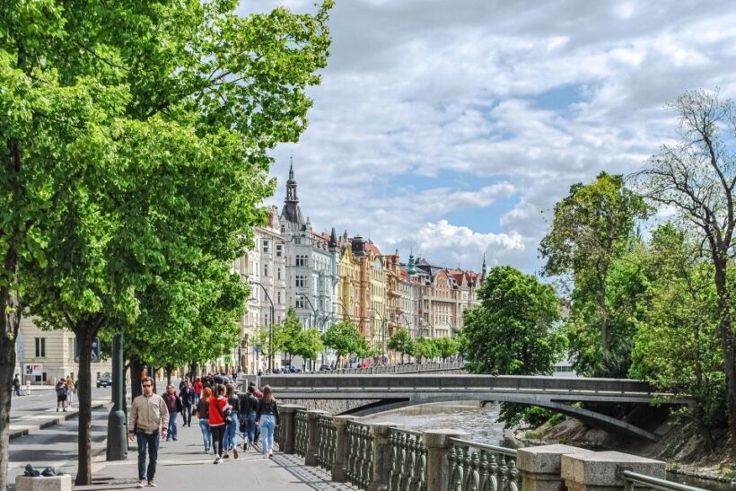Walking tour of Prague in French : Nové Msto - A Closer Look at the Itinerary