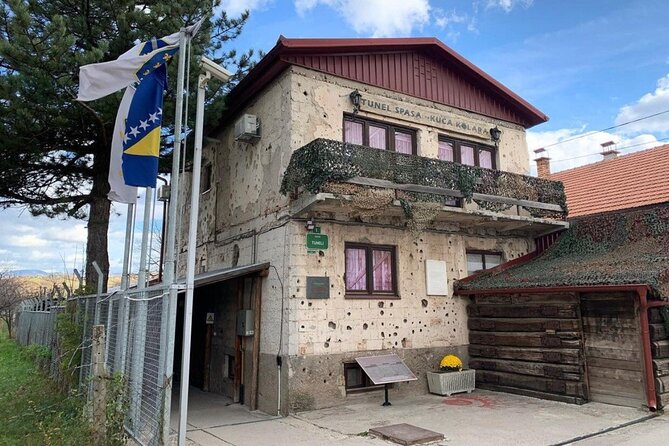 WAR TUNNEL - Sarajevos Only Way of a Communication During the WAR - Top Secret - Visiting the War Tunnel Today