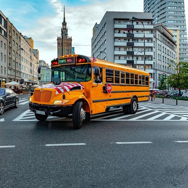 Warsaw: 1 Hour Private School Party Bus Experience - The Itinerary and Experience Breakdown