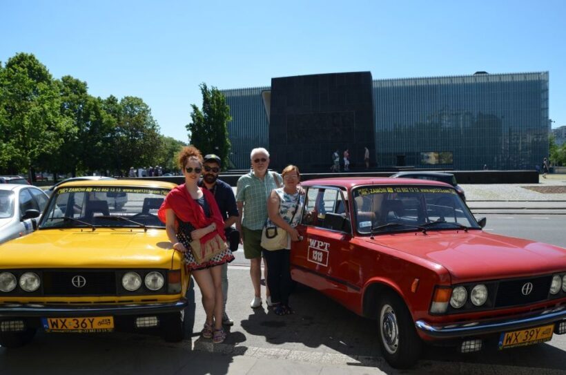 Warsaw Jewish Heritage Private Tour in Retro Fiat - The Value Proposition