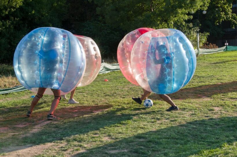 Warsaw: Private Bubble Football Game - The Practical Details