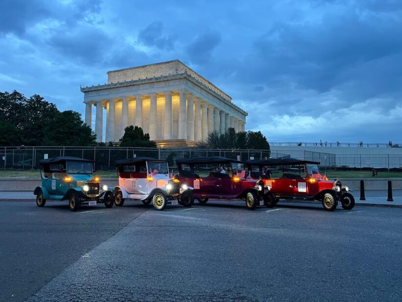Washington, DC: Day & Night Electric Cart & Vintage Car Tour - Accessibility and Practicalities