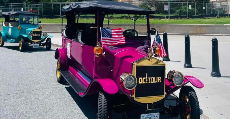 Washington, DC: Day & Night Electric Cart & Vintage Car Tour - Key Points