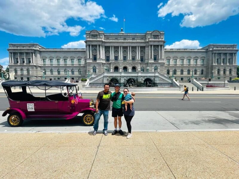 Washington, DC: Day & Night Electric Cart & Vintage Car Tour - FAQs