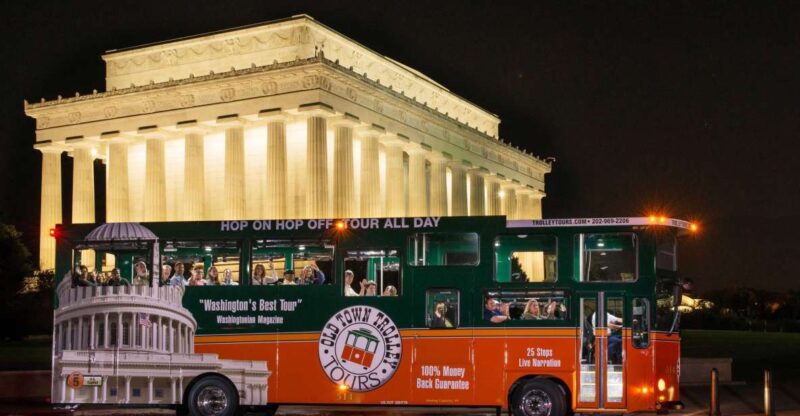 Washington DC: Monuments by Moonlight Nighttime Trolley Tour - The Experience of the Guides