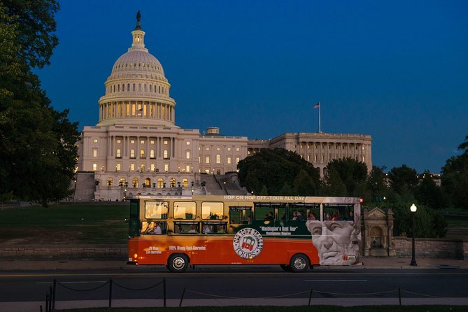 Washington DC Monuments by Moonlight Tour by Trolley - FAQ
