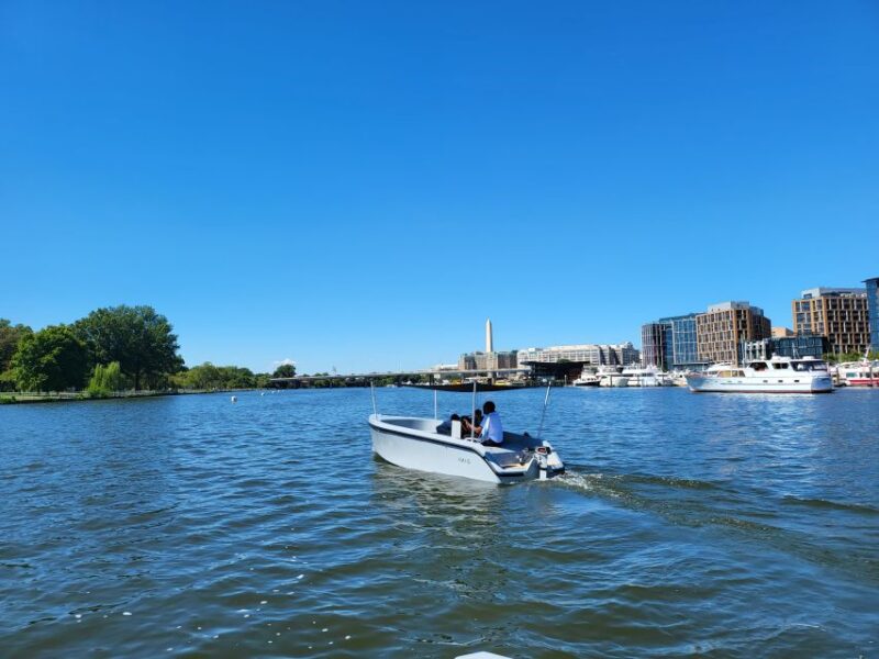 Washington DC: The Wharf Self-Driven Boat Tour with Map - Key Points