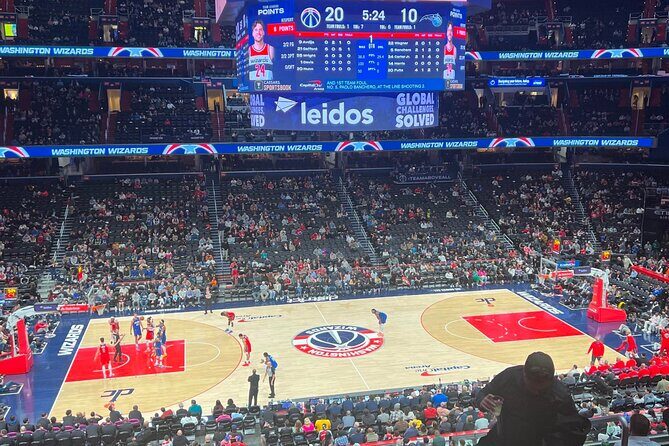 Washington Wizards Basketball Game Ticket at Capital One Arena - An Introduction to the Experience