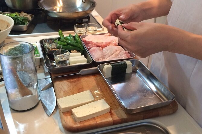 Washoku, a Cooking Class of Japanese Food in Shibuya, Tokyo - Inclusions and Meeting Details