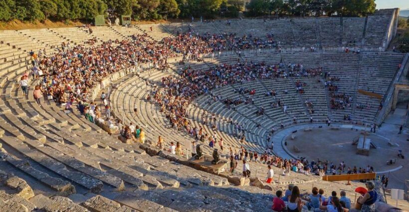Watch a performance at ancient stage of Epidaurus - Key Points