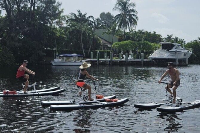 Water Bike Rental  Explore Island City Fort Lauderdale Waterways - Introduction