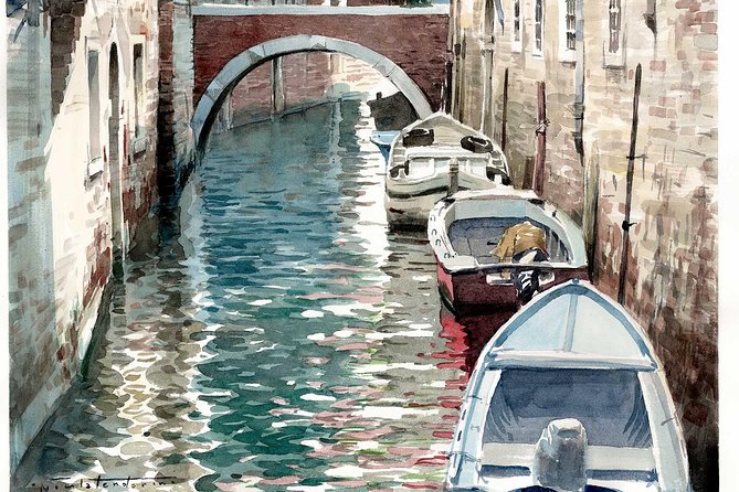 Watercolors in Venice: Painting Class With Famous Artist - Pricing, Booking, and Cancellation Policy
