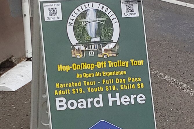 Waterfall Hop-On Hop-Off Trolley Tour Multnomah Falls Day Pass - Accessibility Options