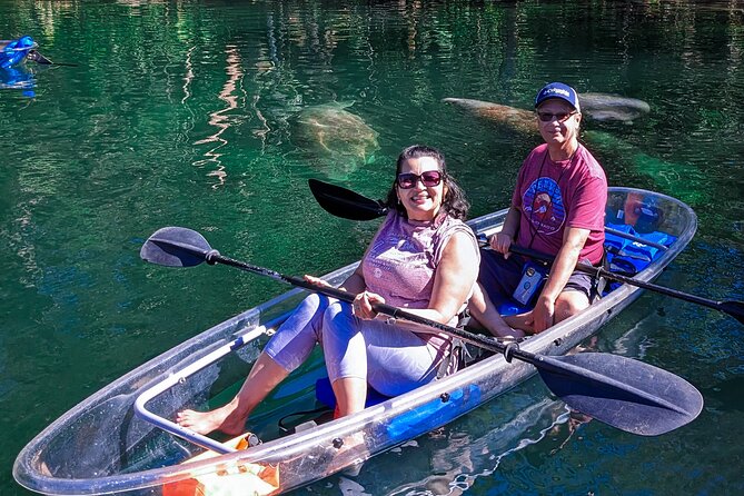 Weeki Wachee Clear Kayak Ecotours Manatee Season - November 14th-March 31st - Small Group Size and Personal Experience