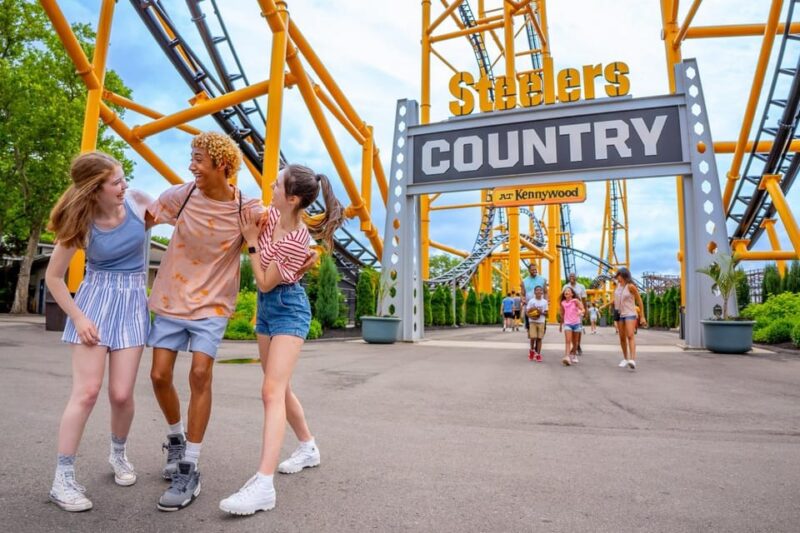 West Mifflin, PA: Kennywood Park Entry Ticket - Key Points