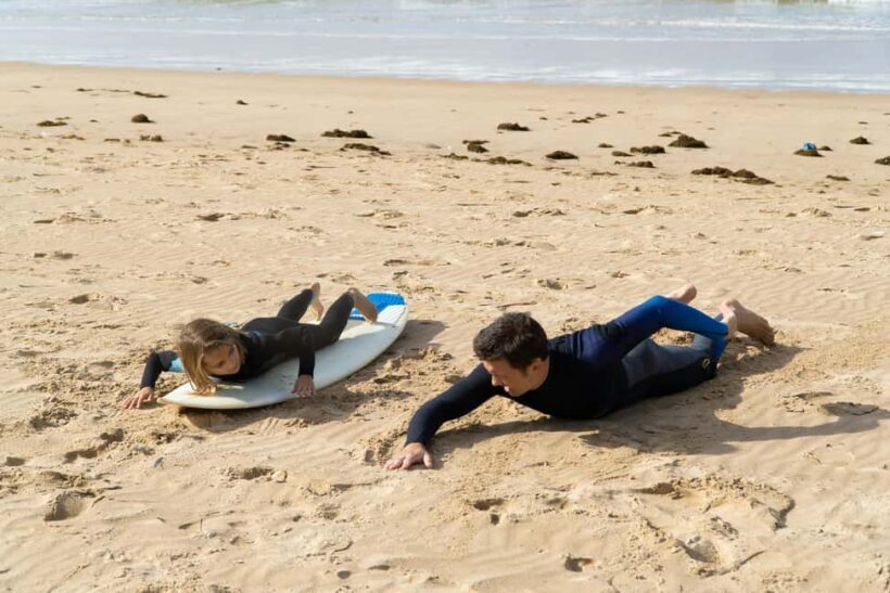 Whangamat: Private Couple Surf Lesson - Introduction