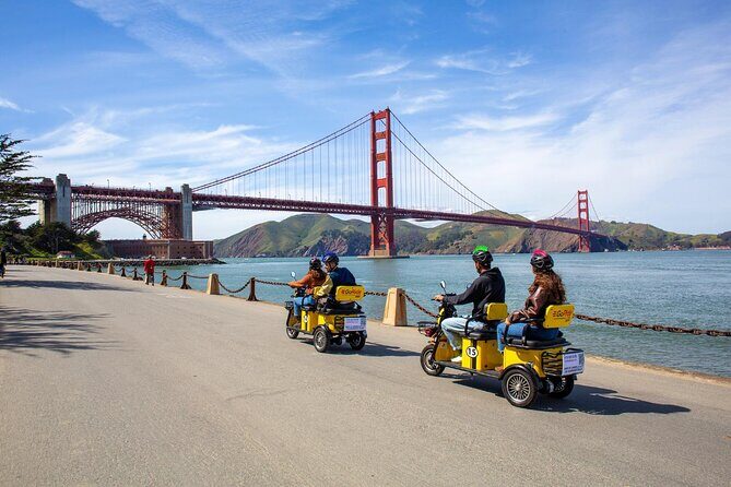 Wharf to Golden Gate Bridge - GoRide Electric Scooter Rentals - Practical Details and What You Need to Know